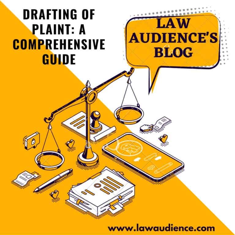 » BLOG » Drafting of Plaint: A Comprehensive Guide